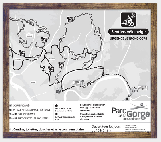 Discover the Fatbike - Winter activity at Parc de la Gorge de Coaticook